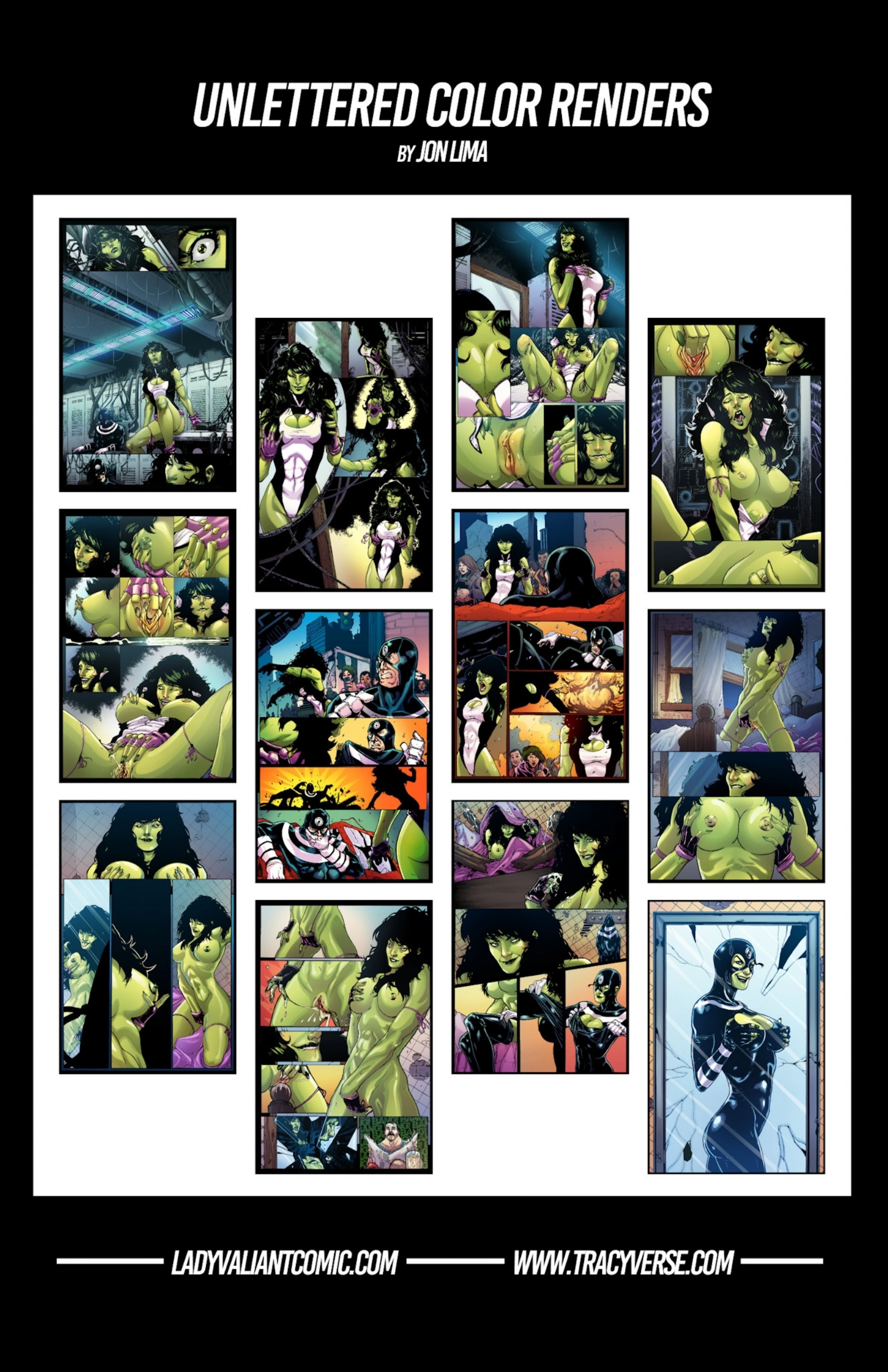 The Immoral She Hulk Tracy Scops The Immoral She Hulk Gede Comix